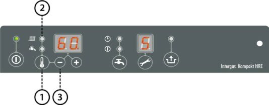 Handleiding Intergas Kombi Kompakt HRE 24/18, 28/24, 36/30, 36/48 ...